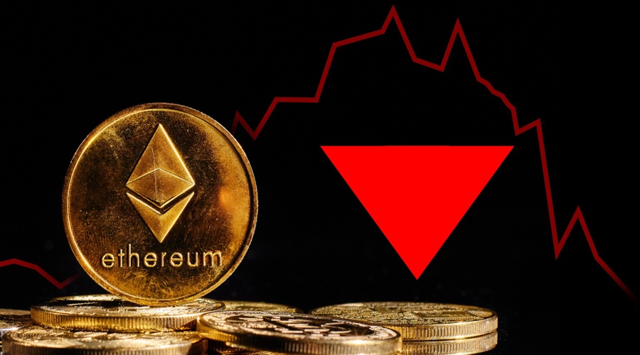 Ethereum Tracks Bitcoin as ETH Price Prediction Signals Further 60% Drop to April Lows
